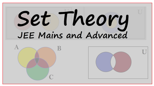 IIT JEE - Set Theory: Operations on Set Concepts and Examples Part 8 (in Hindi) Offered by Unacademy