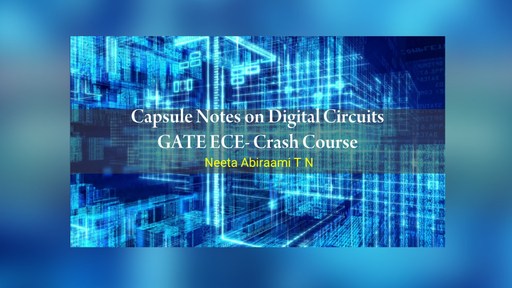 Gate And Ese Capsule Notes On Digital Circuits Gate Ece Crash Course
