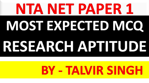 Nta Ugc Net And Set Exams Part 3 Most Expected Mcq Research Aptitude