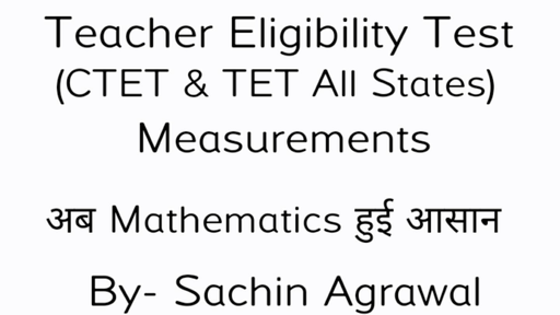 Teaching Superpack Measurements Part 5 In Hindi Offered By Unacademy