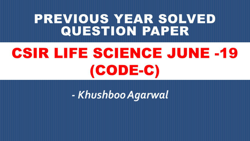 Csir Ugc Net Solved Question Paper Part 5 Sec B Offered By Unacademy