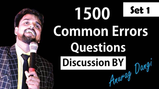 SSC Exams (Non Technical)/ Railway Exams - 1500 Error Detection ...