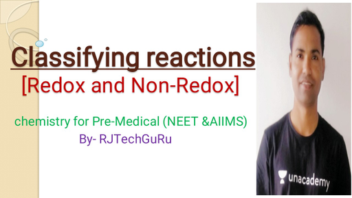 NEET UG - Non Redox Reactions and its types (in Hindi) Offered by Unacademy
