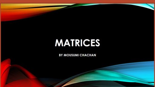Basic Review Of Matrices In Hindi Offered By Unacademy