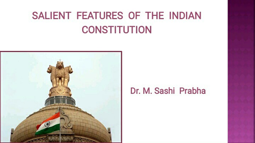 Upsc Cse Gs Salient Features Of The Indian Constitution Upsc Cse