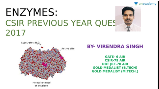 Csir Ugc Net Hindi Enzymes Solution Of Previous Year Problems Csir Ugc Net By Unacademy