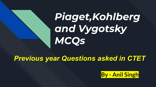 Teaching Superpack Mcqs On Piaget Kohlberg And Vygotsky Part 1 In