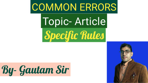 Ssc Exams Non Technical Railway Exams Common Errors Article Part 1