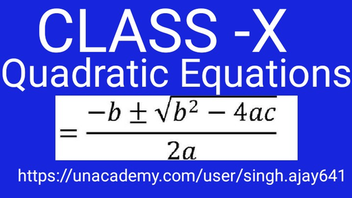CBSE Class 10 - Completing Square Method (In Hindi) Offered by Unacademy