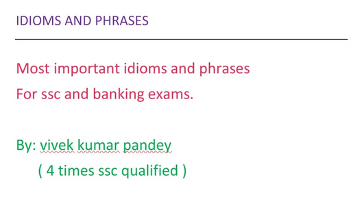Ssc Exams Non Technical Railway Exams Idioms And Phrases Part 5