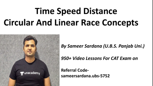 CAT & Other MBA Entrance Tests - Concepts of Circular Race - Part 1 ...