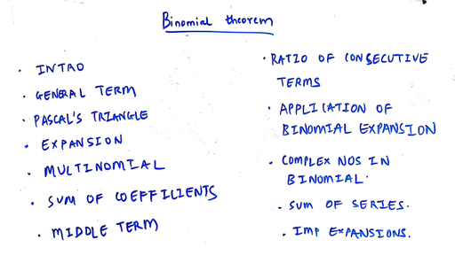 Iit Jee Hindi Crash Course On Binomial Theorem Iit Jee By Unacademy
