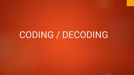 Bank Exams Part 2 Coding Decoding In Hindi Offered By Unacademy