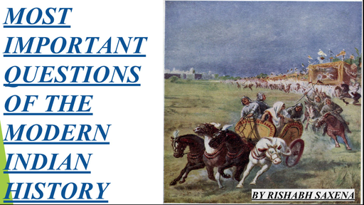 Ssc Exams Non Technical Railway Exams Overview Modern History In