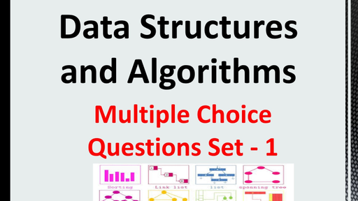 Programming - Output Questions on Data Structure - 2 Offered by Unacademy