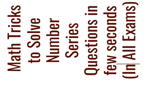 Nta Ugc Net And Set Exams Part 6 Math Tricks To Solve Number Series