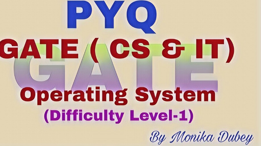 Gate Cs And It Lesson 5 Pyqs Operating System In Hindi Offered