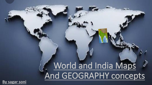 Upsc Cse Gs Hindi World And India Through Maps Upsc Cse By