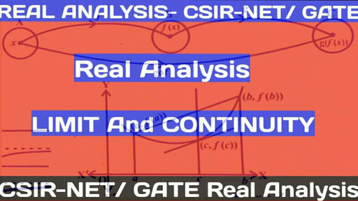 Csir Ugc Net Real Analysis 4 Continuity Definition In Hindi Offered By Unacademy