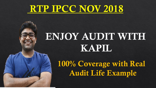 CA Foundation - IPCC Audit RTP - 2 (in Hindi) Offered by Unacademy
