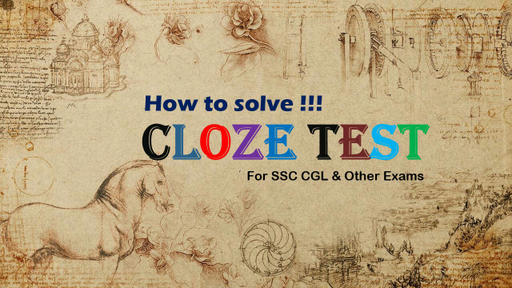 SSC Exams (Non Technical)/ Railway Exams - How To Solve Cloze Test for ...