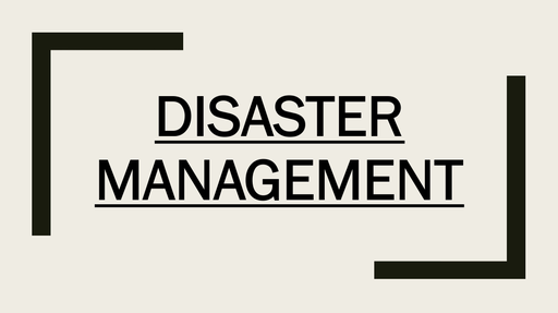 Upsc Cse Gs Disaster Management For Upsc Cse By Unacademy