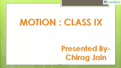 Cbse Class 9 Numerical Problems On Motion In Hindi Offered By Unacademy