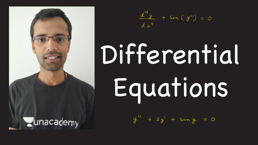 Iit Jee Differential Equations Introduction Offered By Unacademy