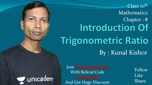 Foundation - Class X - Trigonometric Ratios of Complementary Angles (in ...
