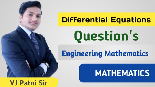 Gate And Ese Linear Differential Equation With Constant Coefficient In