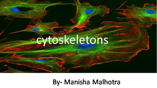 CSIR-UGC NET - Structure and Function of Cytoskeleton and its Role in Motility : Microtubules ...