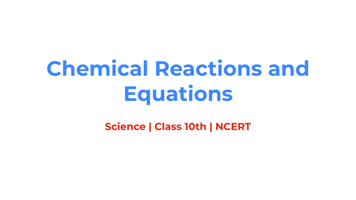 CBSE Class 10 - Decomposition Reaction (in Hindi) Offered by Unacademy