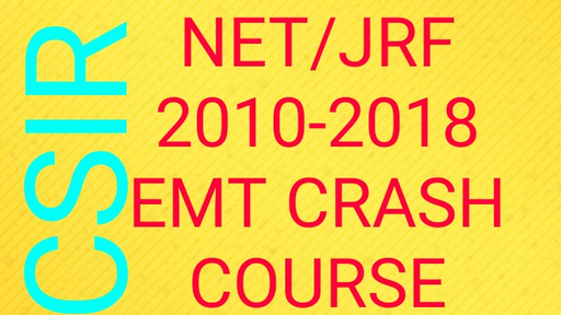 Csir Ugc Net Csir 2010 2018 Exambuster Solved Problems Part 1 In