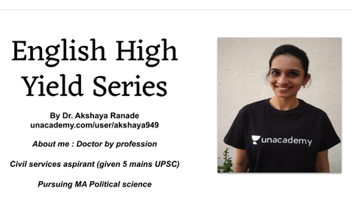 Mpsc Overview Of The Course Of English In Marathi Offered By Unacademy