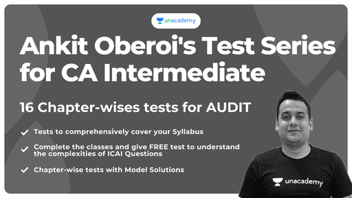 CA Intermediate - Ankit Oberoi's Test Series for CA Intermediate ...