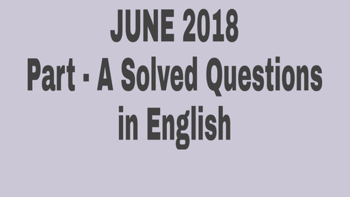 Csir Ugc Net Course Overview Solved Part A Questions Of Csir Net