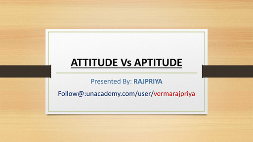 Upsc Cse Gs Attitude Part 1 Content Structure And Functions