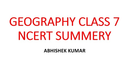 Upsc Cse Gs Chapter 3 Major Landforms And Cause Of Different