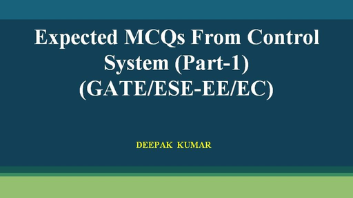 Gate Iconic Pro Part 1 Mcqs On Signal Flow Graph In Hindi