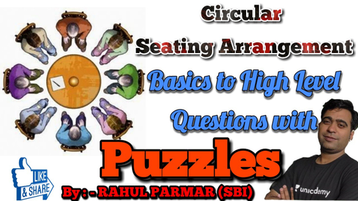 - Level 9-Circular Seating Arrangement Question Facing inside and ...