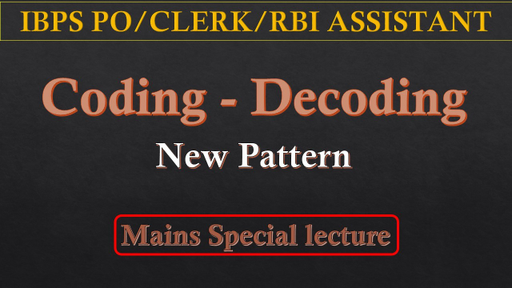 Bank Exams Hindi Coding Decoding Based On New Pattern By Unacademy