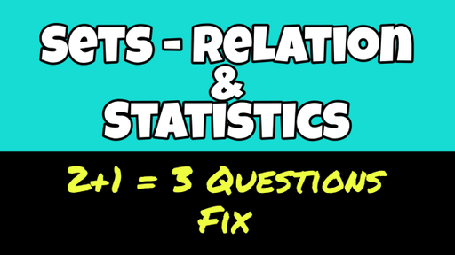 Iit Jee Sets And Relation Part 3 Offered By Unacademy