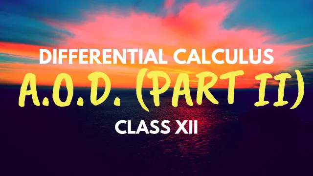 Calculus | IIT JEE | Unacademy