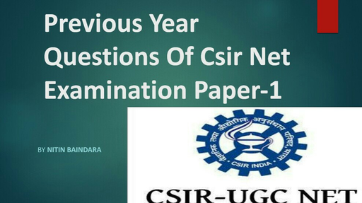 Csir Ugc Net Course Overview In Hindi Offered By Unacademy