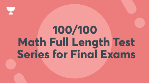 CBSE Class 9 - 100/100 Math Full Length Test Series for Final Exams on ...