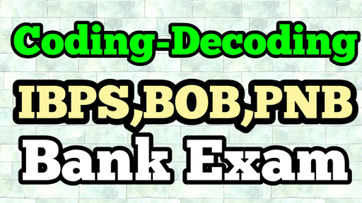 Bank Exams Coding Decoding Important Questions Part 1 In Hindi