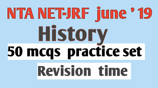 Nta Ugc Net And Set Exams 10 Mcqs History Part 1 In Hindi Offered By