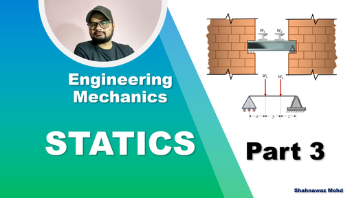 GATE & ESE - Engineering Mechanics Statics Part 3 : GATE by Unacademy