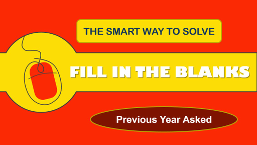 Ssc Exams Non Technical Railway Exams Previous Year Asked Fill In