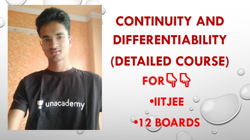 IIT JEE - Definition of Differentiability (in Hindi) Offered by Unacademy